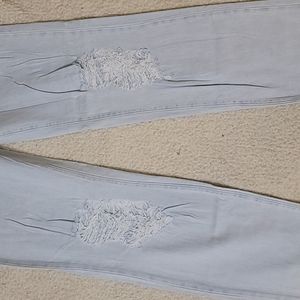 WeWoreWhat | Jeans | Nwt Weworewhat Mid Rise Distressed Straight Leg ...